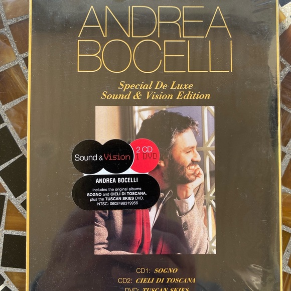 Other | Andrea Bocelli Dvd | Poshmark